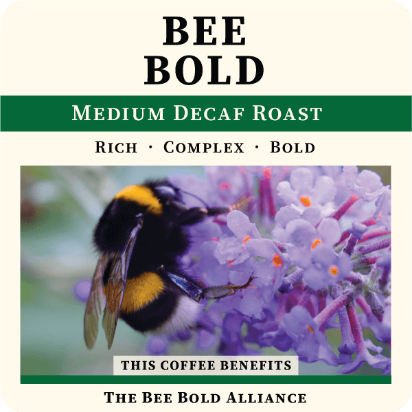 Bee Bold Decaf Coffee Beans - Organic & Fair Trade – Thanksgiving ...