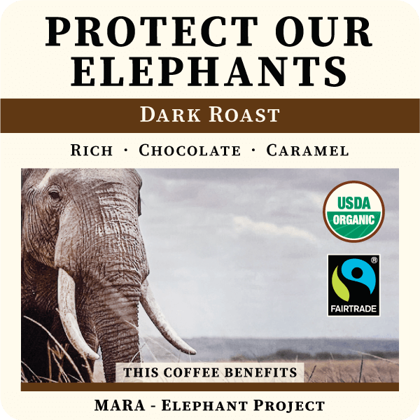 Mara Elephant Project Coffee Beans - Thanksgiving Coffee Co ...