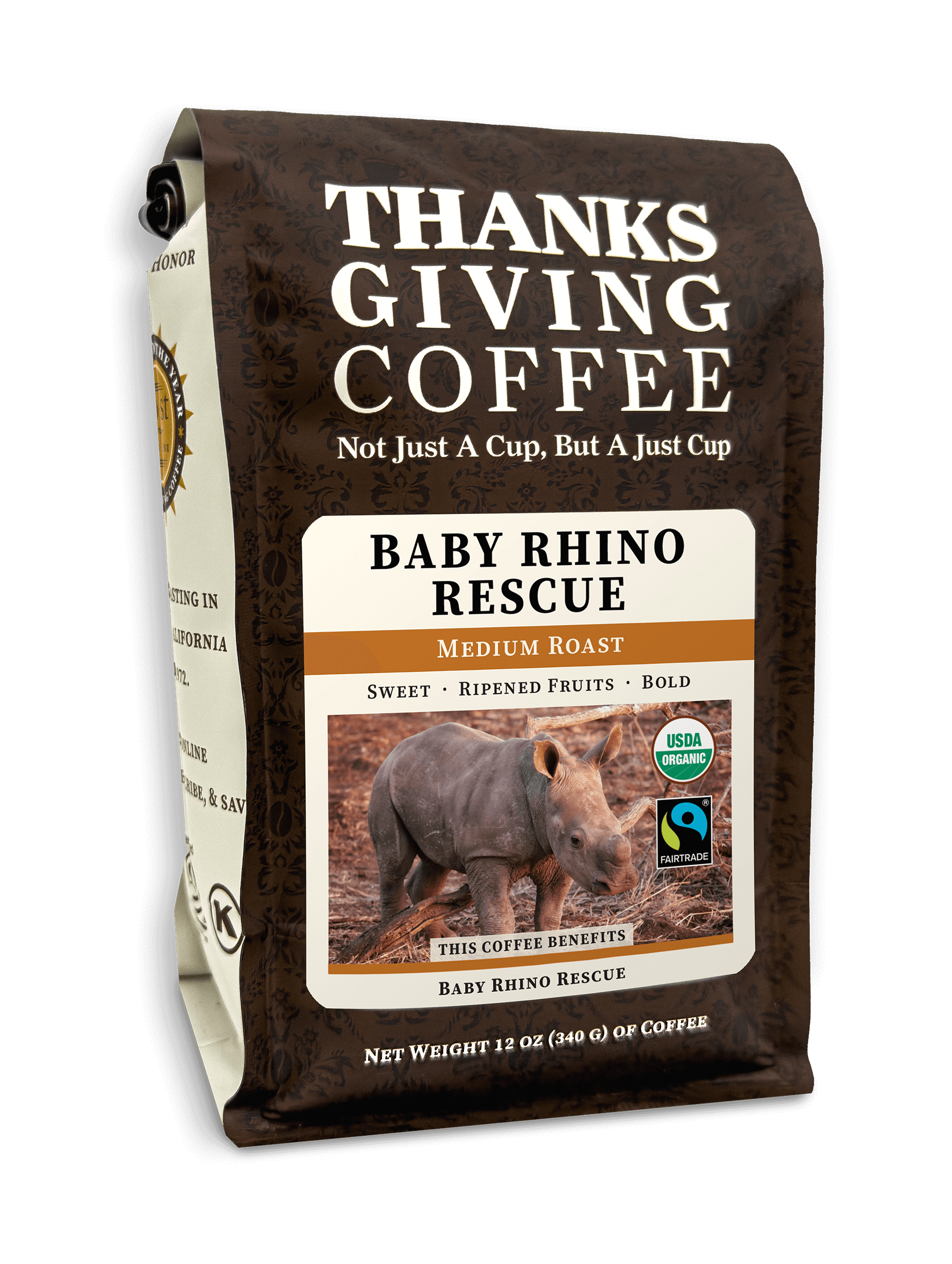 Baby Rhino Rescue Coffee Beans – Thanksgiving Coffee Company